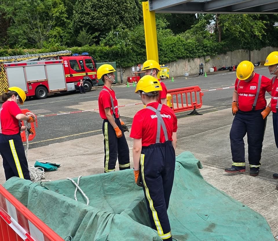 West Midlands Fire Service Cadets | High Sheriff West Midlands